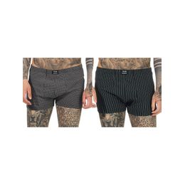 Normann Trend by Retro Pant Unterhose - 66456 in wei&szlig;/schwarz | Gr.: 9