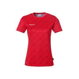 Uhlsport Trainings-T-Shirt Progressive 28 Women in rot | Gr.: L