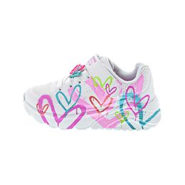 Skechers Uno Lite - Heart Status Sneaker Wei&szlig; | Gr.: 31