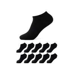 Occulto 10er Pack Sneaker Socken Alex in Schwarz | Gr.: 47-50