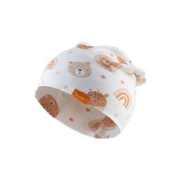 Sterntaler Beanie Tiergesicht in lichtgrau | Gr.: 53 cm