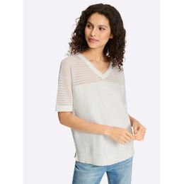 Heine Pullover in ecru | Gr.: 40
