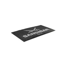 Sansibar Badteppich Classic in Anthrazit/Silber | Gr.: 60x100 cm