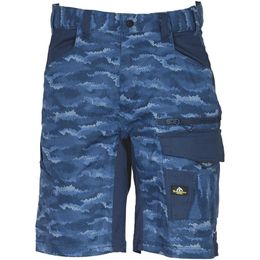 Uncle Sam Arbeitsshorts in marineblau/camouflage | Gr.: 48