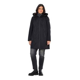 Ulla Popken Funktionsjacke in schwarz | Gr.: 50-52