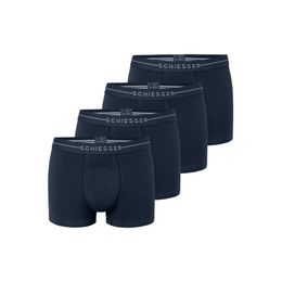 Schiesser Retro Short / Pant Cotton Flex in Blau | Gr.: 4
