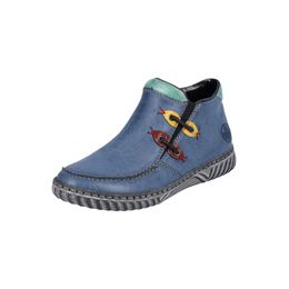 Rieker Komfort Stiefeletten in Blau | Gr.: 37