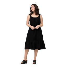 Ulla Popken Kleid in schwarz | Gr.: 50-52
