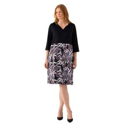 Ulla Popken Kleid in schwarz | Gr.: 46-48