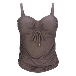 Petit Amour Umstandstankini "CAMERON" in Nougat | Gr.: L Cup F-G