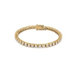 Kuzzoi Armband 925 Sterling Silber in Gold | Gr.: 19 cm