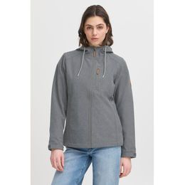 North Bend Softshelljacke NBThory W Softshell W-PRO 8000 in Grau | Gr.: 36