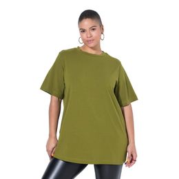 Studio Untold Longshirt in oliv | Gr.: 54-56