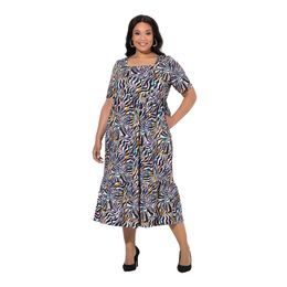 Ulla Popken Kleid in schwarz | Gr.: 62/64