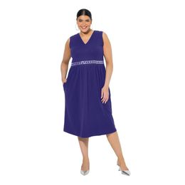 Ulla Popken Kleid in lila | Gr.: 58-60