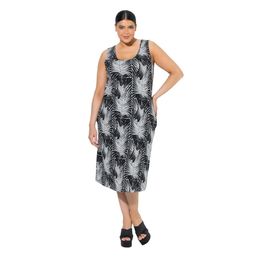 Ulla Popken Kleid in schwarz | Gr.: 42-44
