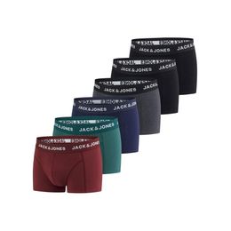 Jack & Jones Jack & Jones Trunk 6er Pack Basic Trunks regular/straight in Mehrfarbig | Gr.: 4XL