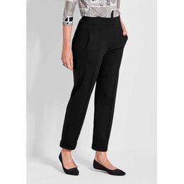 GOLDNER Blaue Jerseyhose CARLA aus Viskosemix in schwarz | Gr.: 54
