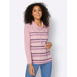 WITT WEIDEN Shirt in ros&eacute;-geringelt | Gr.: 40