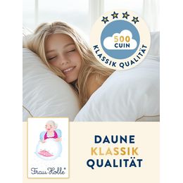 Frau Holle KLASSIK Winterbettdecke ''WARM'' in Wei&szlig; | Gr.: 135 x 200 cm