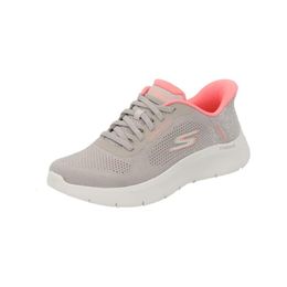 Skechers Slipper GO WALK FLEX-SAFIYA in taupe/pink | Gr.: 43