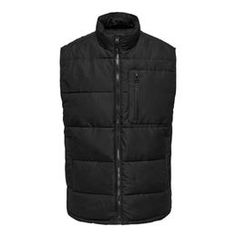 Only & Sons ONLY & SONS Steppweste in Black | Gr.: S