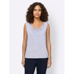 Heine Shirttop in hellblau | Gr.: 44