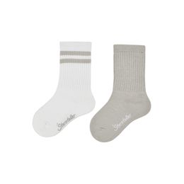 Sterntaler Active Socken Lang 2er-Pack Coolmax in hellgrau mel. | Gr.: 22