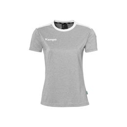 Kempa Trainings-T-Shirt Emotion 27 Women in dark grau melange | Gr.: XXL