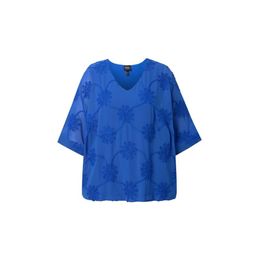 Ulla Popken Tunika in pfauenblau | Gr.: 62/64