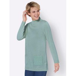 Sieh an! Longpullover in kalkmint | Gr.: 40