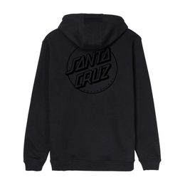 Santa Cruz Hoodie "Tonal Opus Dot Stripe Hood" in Schwarz | Gr.: XXL