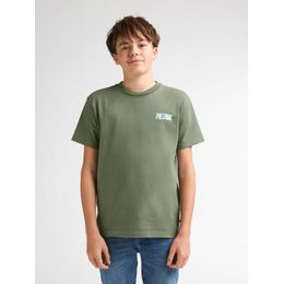 PETROL INDUSTRIES T-Shirt mit Grafik-R&uuml;ckenprint Toro in Gr&uuml;n | Gr.: 128
