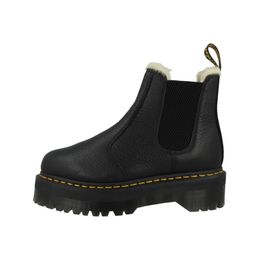 Dr. Martens Chelsea Boots 2976 Quad Fur Lined Plateau in schwarz | Gr.: 36