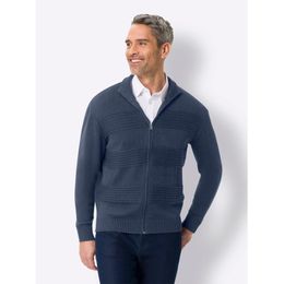 Sieh an! Strickjacke in rauchblau | Gr.: 60