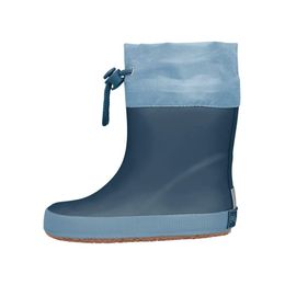 Playshoes Barfu&szlig;-Gummistiefel uni in marine | Gr.: 23