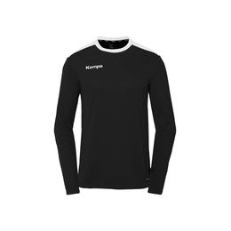 Kempa Langarmshirt Emotion 27 in schwarz/wei&szlig; | Gr.: XL