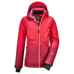 Outdoorjacke Killtec "Lynge GRLS JCKT E", Kinder, Gr. 164, pink, Obermaterial: 100% Polyester;Futter: 100% Polyester;F&uuml;llung: 100% Polyester, Jacken Outdoorjacke, M&auml;dchenjacke, wasserdicht/winddicht, 10.000 mm Wassers&auml;ule