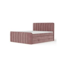 maison de r&ecirc;ve Boxspringbett mit Stauraum Novara rosa/pink Ma&szlig;e (cm): B: 204 H: 118 &raquo; H&ouml;ffner