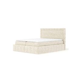 maison de r&ecirc;ve Boxspringbett mit Stauraum creme Ma&szlig;e (cm): B: 207 H: 123 &raquo; H&ouml;ffner