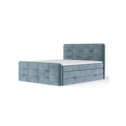 maison de r&ecirc;ve Boxspringbett mit Stauraum blau Ma&szlig;e (cm): B: 164 H: 118 &raquo; H&ouml;ffner