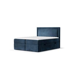 maison de r&ecirc;ve Boxspringbett mit Stauraum blau Ma&szlig;e (cm): B: 202 H: 120 &raquo; H&ouml;ffner