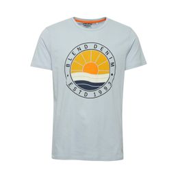 T-Shirt Blend "T-Shirt BHBammer", Herren, Gr. L, blau (celestial blau), Obermaterial: 100% Baumwolle CO., Shirts T-Shirt