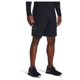 Shorts Under Armour "UA TechTM Shorts mit Grafik", Herren, Gr. S, N-Gr, schwarz, Obermaterial: 100% Polyester, Hosen Shorts, f&uuml;r Outdoor- und Sportmode, leichtes Material, sportlicher Stil