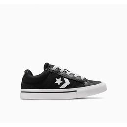 Sneaker Converse "Converse SPORT CASUAL EASY-ON", M&auml;dchen, Gr. 34, schwarz, wei&szlig;, schwarz, Textil, Schuhe Sneaker