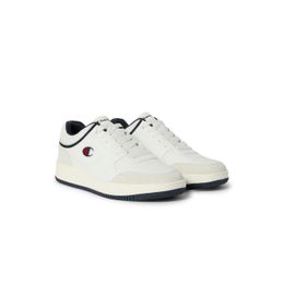 Sneaker Champion "RD18 LOW S", Herren, Gr. 43, wht, nny, natl, Synthetik, Schuhe Sneaker