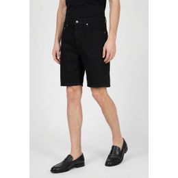 Shorts Calvin Klein Jeans "90S SHORT CLASSIC BLACK", Herren, Gr. 40, N-Gr, ck classic schwarz, Denim/Jeans, Obermaterial: 100% Baumwolle, unifarben, relaxed fit normal, Hosen Shorts, Regular fit mit Eingrifftaschen