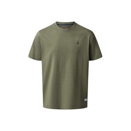 Kurzarmhemd MCS "MCS T-shirt MCFelix", Herren, Gr. XXL, Normalgr&ouml;&szlig;en, beetle, Obermaterial: 100% Baumwolle, Hemden