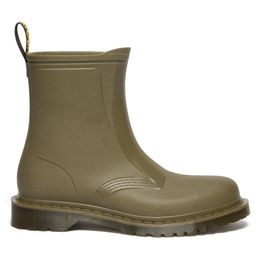 Gummistiefelette Dr. Martens "1460 Rain", Damen, Gr. 42, oliv, Synthetik, Schuhe