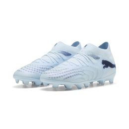 Fu&szlig;ballschuh Puma "FUTURE 9 PRO FG/AG Fu&szlig;ballschuhe Jugendliche", Kinder, Gr. 35,5, icy blau jewel, Obermaterial: Textil, Synthetik. Futter: Textil, Synthetik. Innensohle: Textil. Laufsohle: Synthetik, Schuhe Fu&szlig;ballschuh